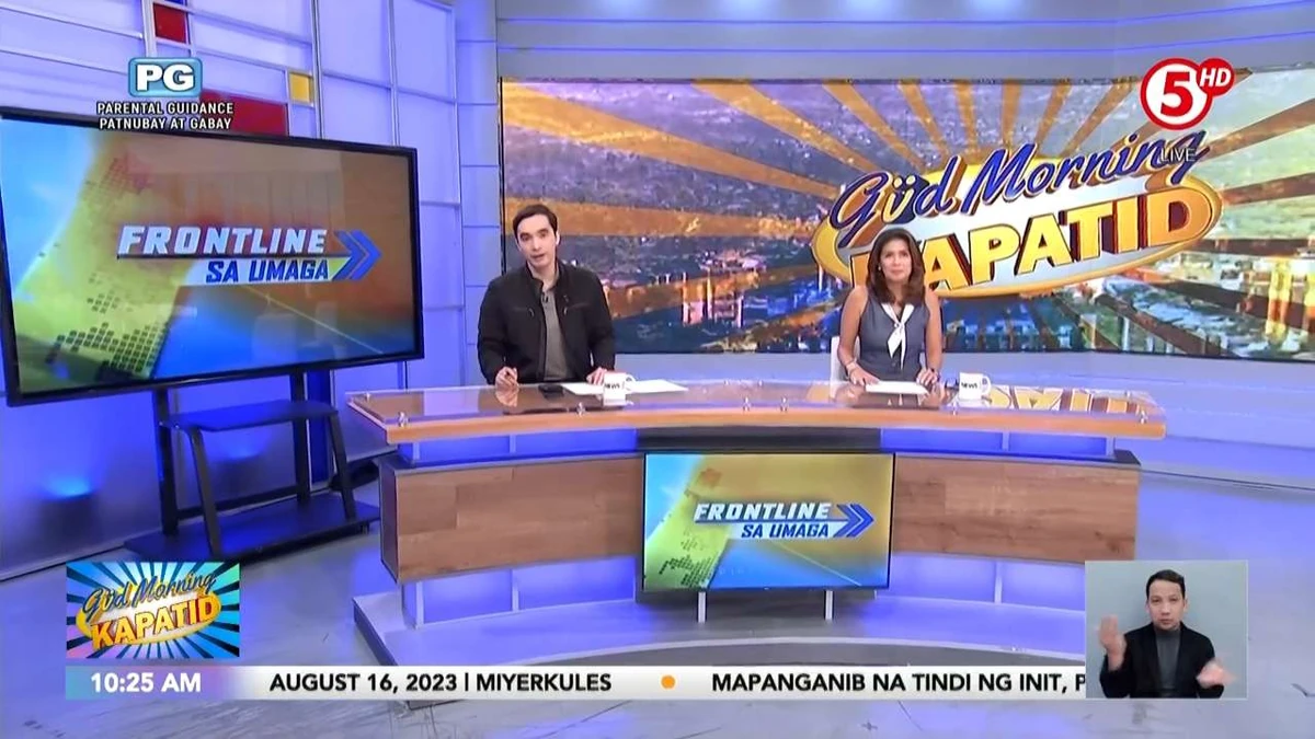 August 16, 2023 | TV5 Schedule Archives Wiki | Fandom