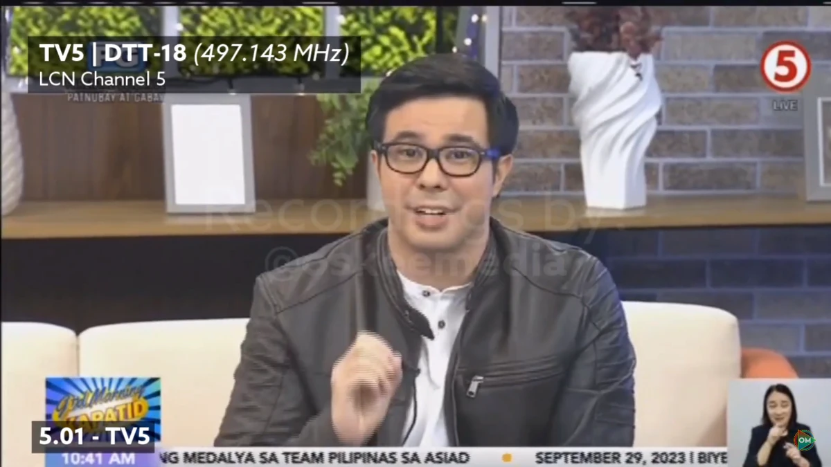 September 29, 2023 | TV5 Schedule Archives Wiki | Fandom