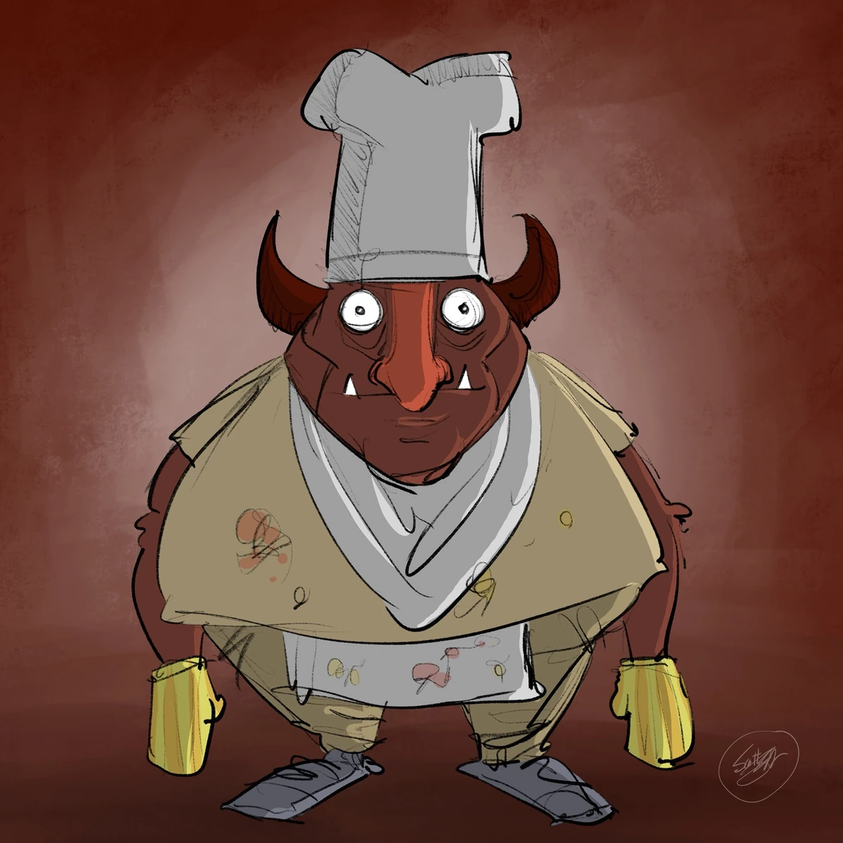 Da'aaaan the Demon Chef | There Will Be Dungeons Wiki | Fandom