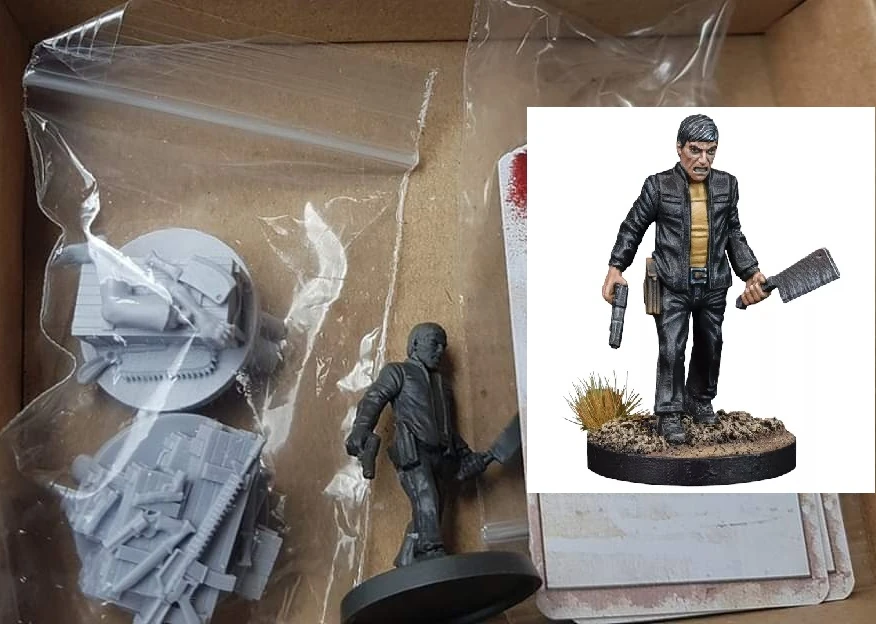 Крис Охотник - бустер | TWD:aow miniatures game вики | Fandom