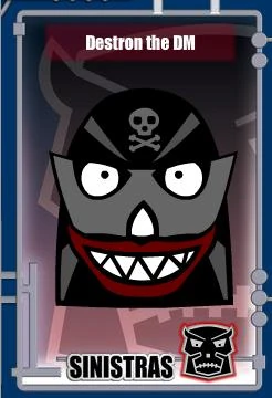 Destron the Destroyman | Thumb Wrestling Domination Wiki | Fandom