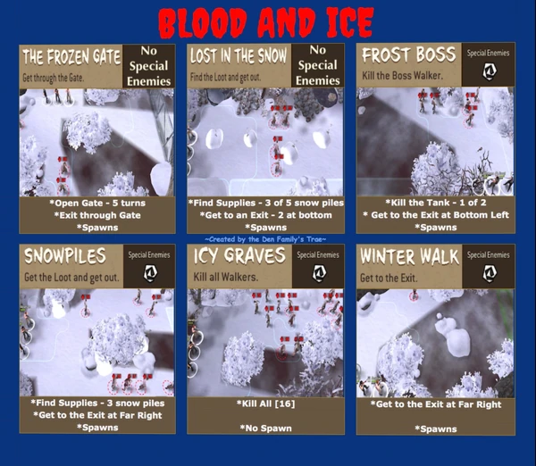 Blood and Ice (Challenge Mapset) | The Walking Dead: No Man's Land Wiki ...