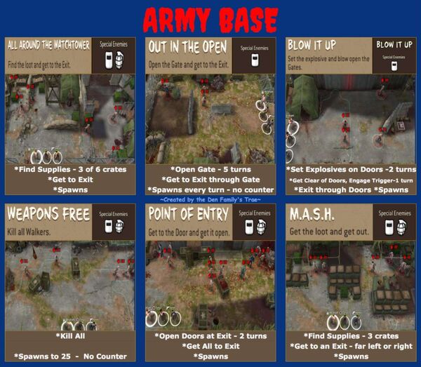 Army Base Challenge Mapset The Walking Dead No Mans Land Wiki