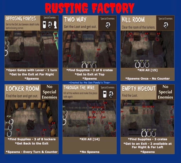 Rusting Factory (Challenge Mapset) | The Walking Dead: No Man's Land ...