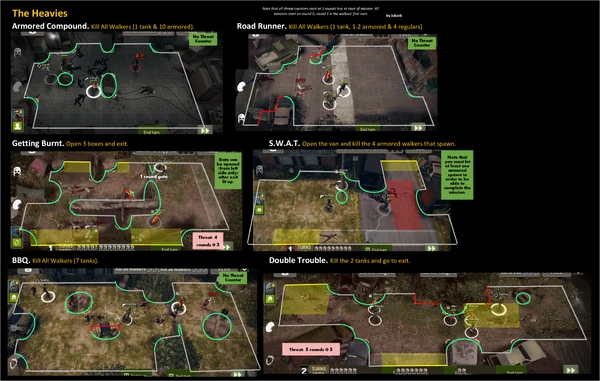 The Heavies (Challenge Mapset) | The Walking Dead: No Man's Land Wiki ...