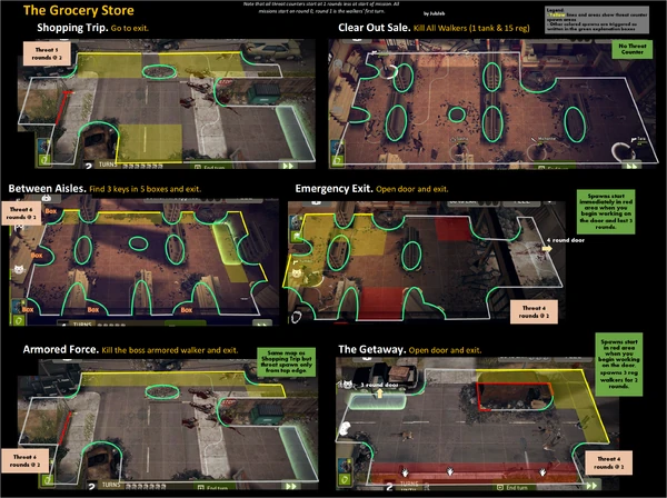 The Grocery Store (Challenge Mapset) | The Walking Dead: No Man's Land ...