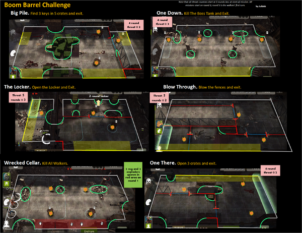 Boom Barrel Challenge Mapset The Walking Dead No Mans Land Wiki
