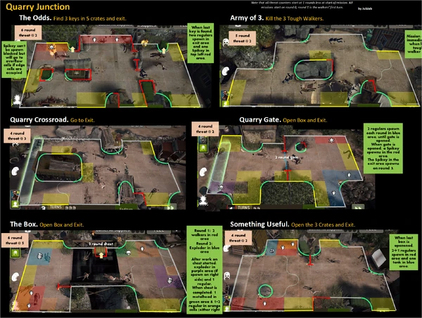 Quarry Junction (Challenge Mapset) | The Walking Dead: No Man's Land ...