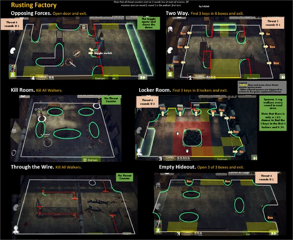 Rusting Factory (Challenge Mapset) | The Walking Dead: No Man's Land ...