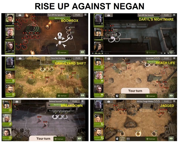 Rise Up Against Negan (Challenge Mapset) | The Walking Dead: No Man's ...