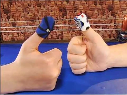 Cleat Cunningham vs Itsy Bitsy | Thumb Wrestling Federation Wiki | Fandom