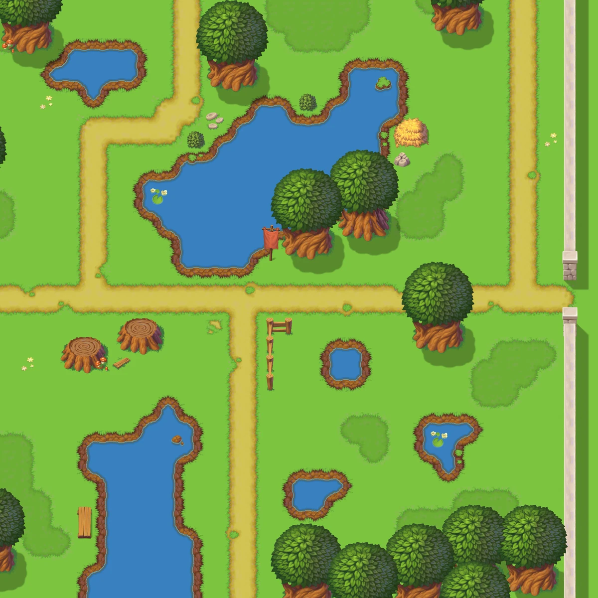 Tiny Ponds | The Walking Hero Wiki | Fandom