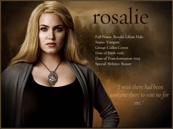 Rosalie Twilight Real Name