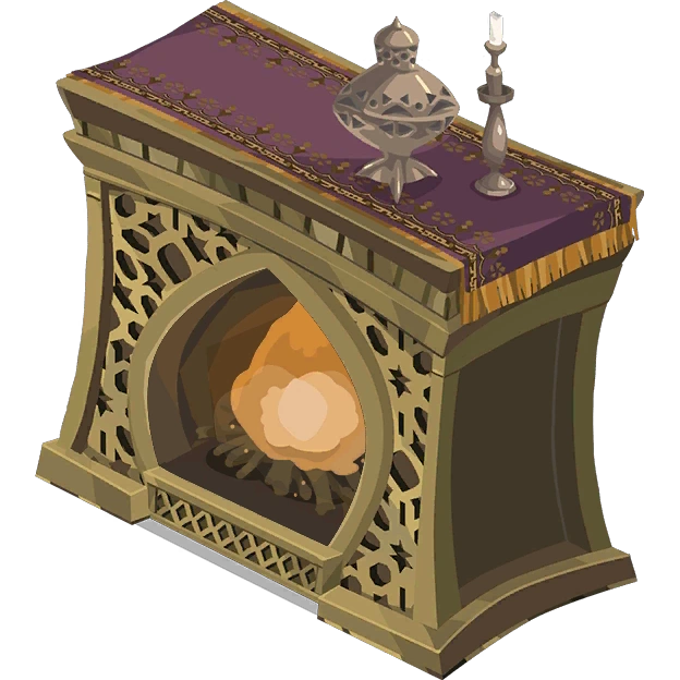 Scarabia Fireplace | Twisted Wonderland Wiki | Fandom