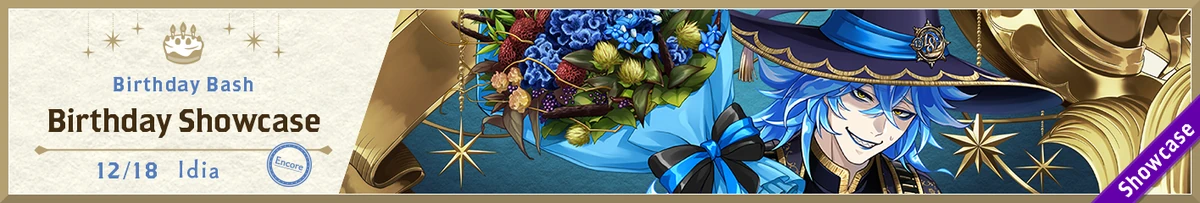 Encore Birthday Bloom Showcase (Idia) | Twisted Wonderland Wiki | Fandom