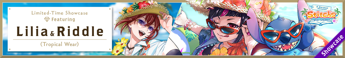 Lilia And Riddle Tropical Wear Showcase Twisted Wonderland Wiki Fandom