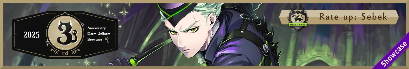 Third Anniversary Dorm Uniform Showcase (Sebek) | Twisted Wonderland ...