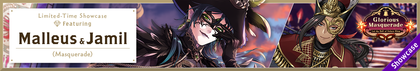Malleus And Jamil Masquerade Showcase Twisted Wonderland Wiki Fandom