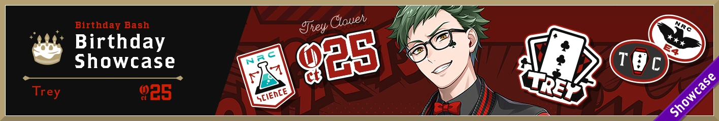 Birthday Jacket Showcase (Trey) | Twisted Wonderland Wiki | Fandom