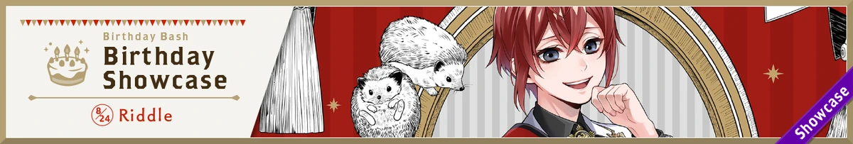 Birthday Boy Showcase (Riddle) | Twisted Wonderland Wiki | Fandom