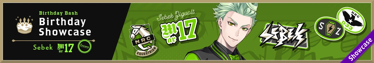 Encore Birthday Jacket Showcase (Sebek) | Twisted Wonderland Wiki | Fandom