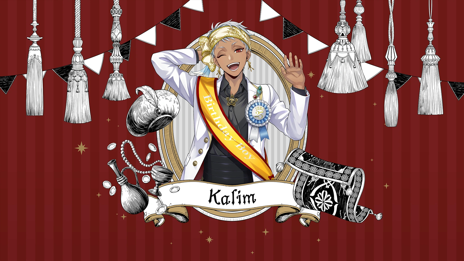 Kalim Al-Asim/Cards | Twisted Wonderland Wiki | Fandom