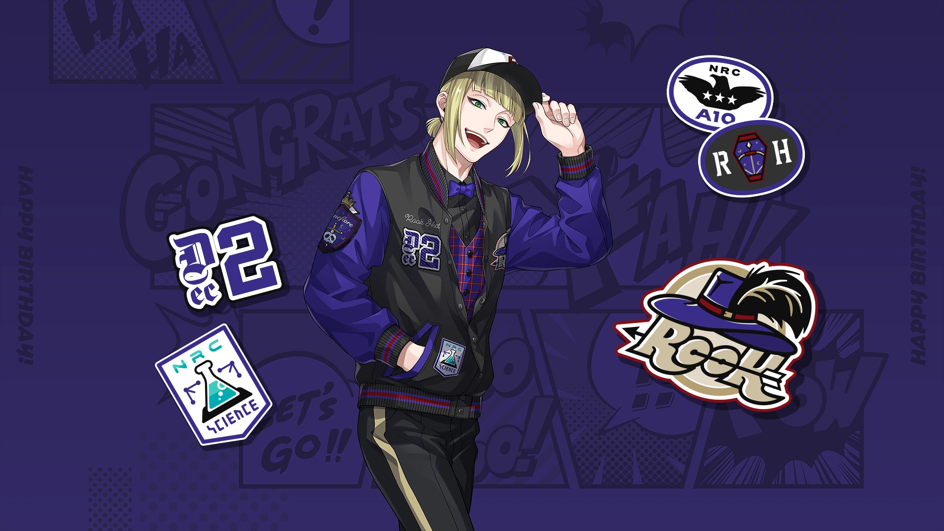 Rook Birthday Jacket | Twisted Wonderland Wiki | Fandom