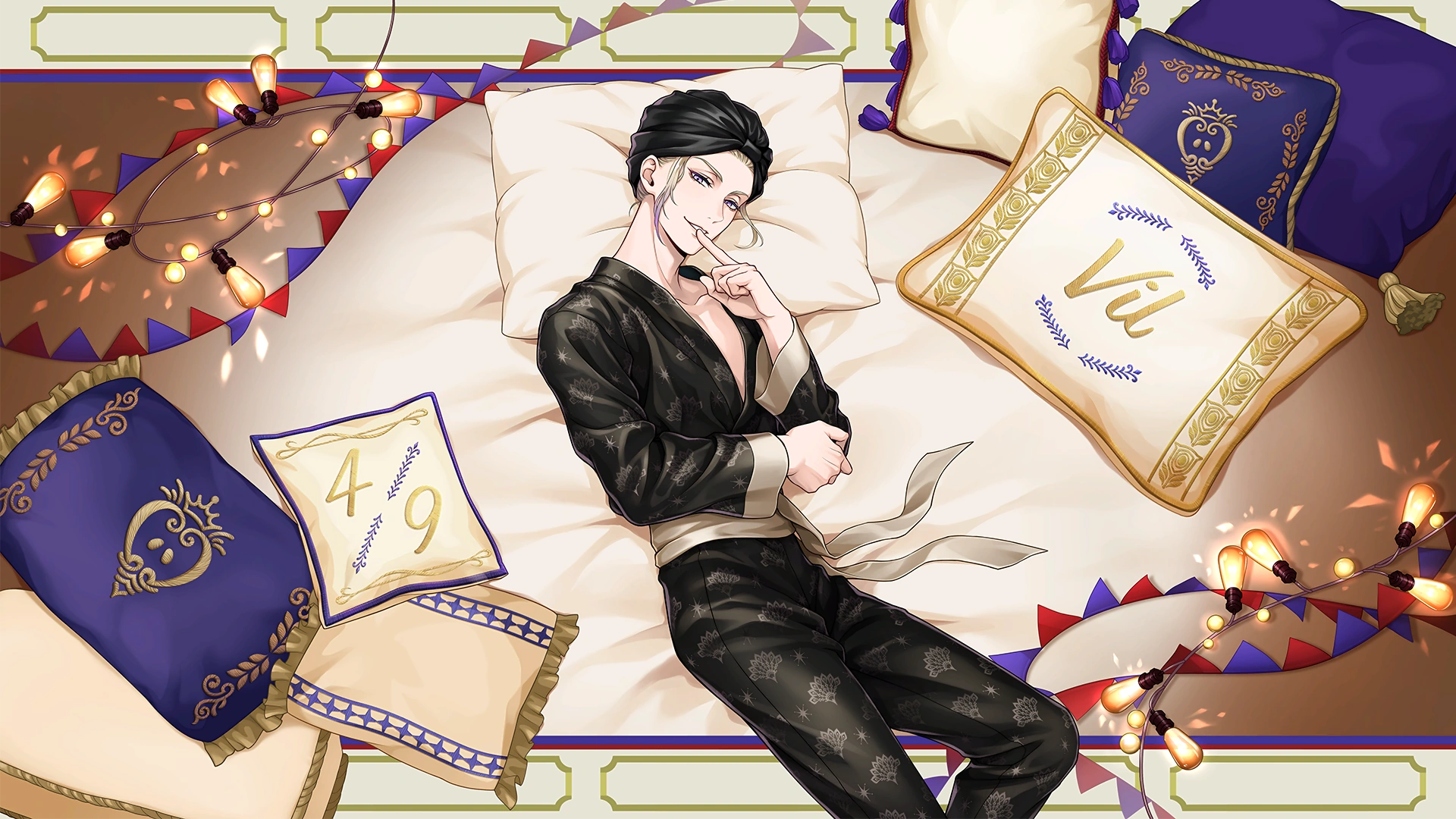 Vil Sleepwear | Twisted Wonderland Wiki | Fandom