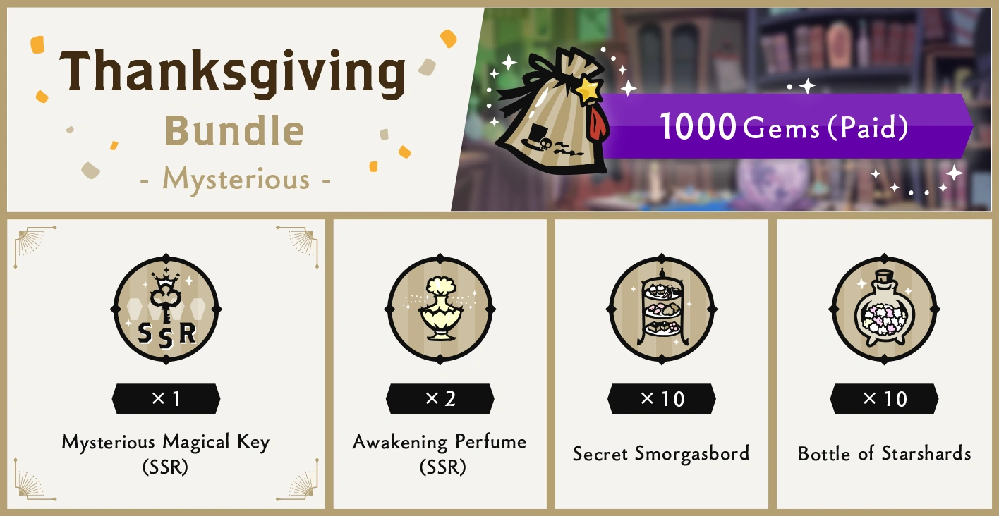 Thanksgiving Promotion | Twisted Wonderland Wiki | Fandom