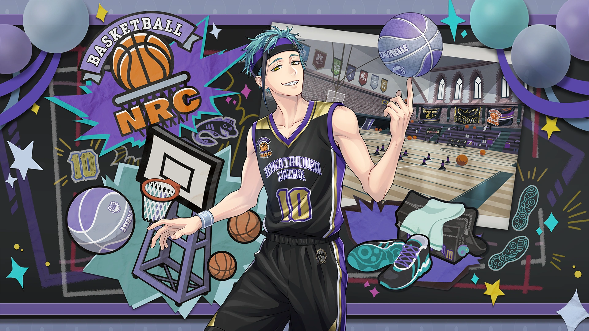 Floyd Basketball Jersey | Twisted Wonderland Wiki | Fandom