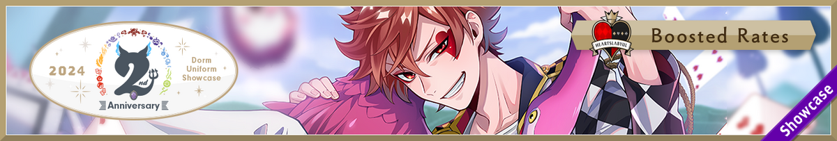 Second Anniversary Dorm Uniform Showcase Ace Twisted Wonderland