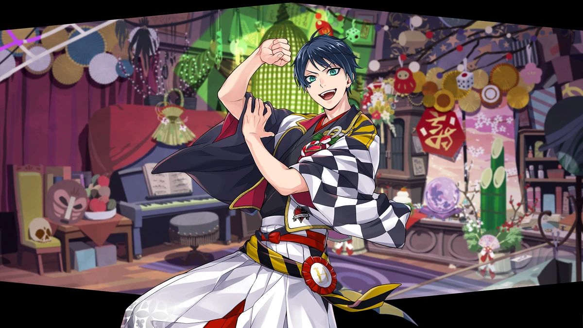 Deuce New Year's Attire | Twisted Wonderland Wiki | Fandom