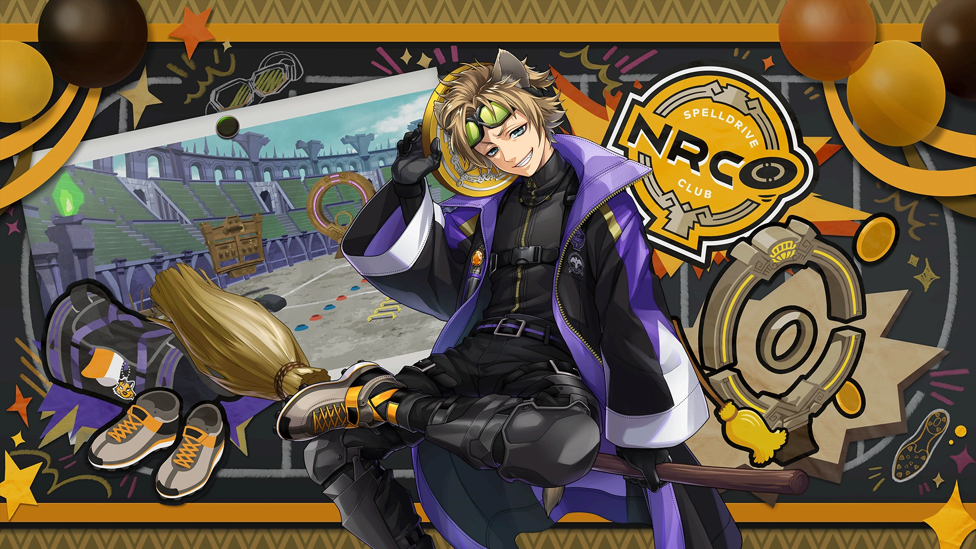 Ruggie Spelldrive Uniform | Twisted Wonderland Wiki | Fandom