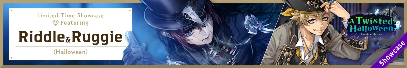 Riddle & Ruggie (Halloween) Showcase | Twisted Wonderland Wiki | Fandom