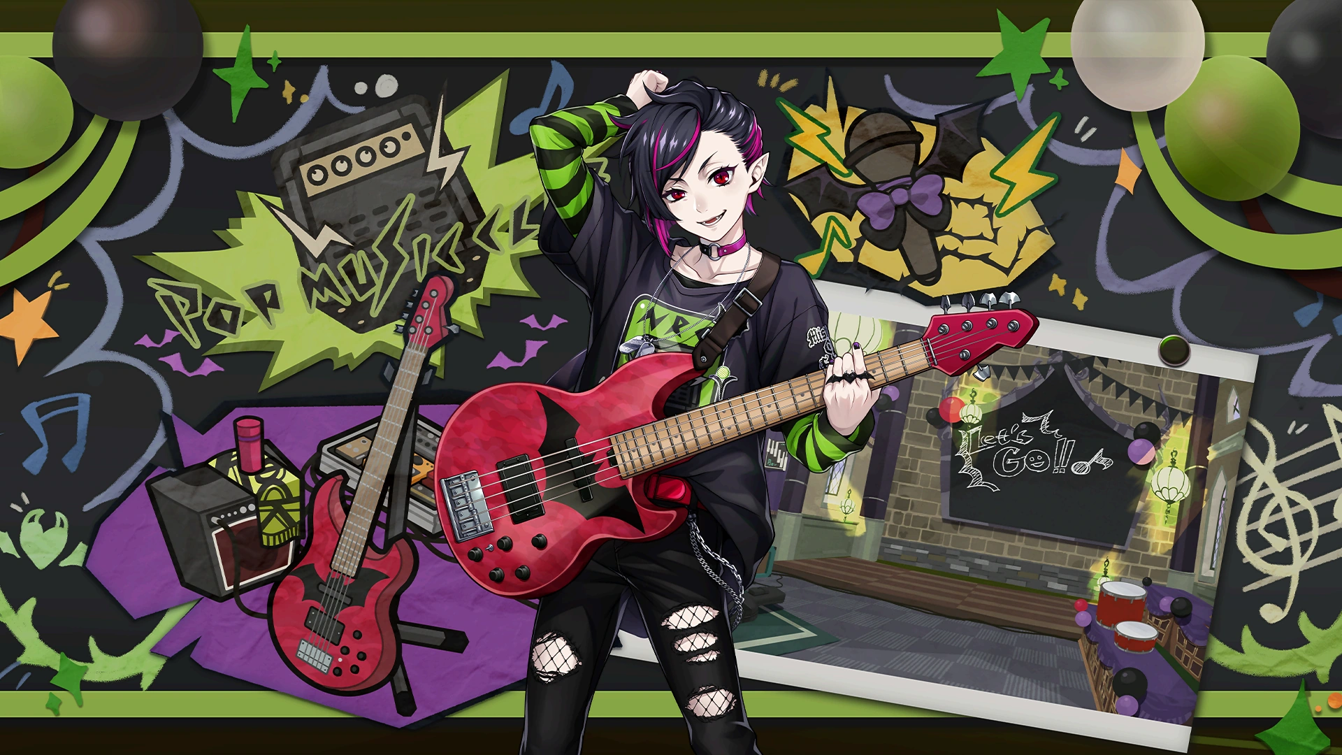 Lilia Pop Music T-Shirt | Twisted Wonderland Wiki | Fandom