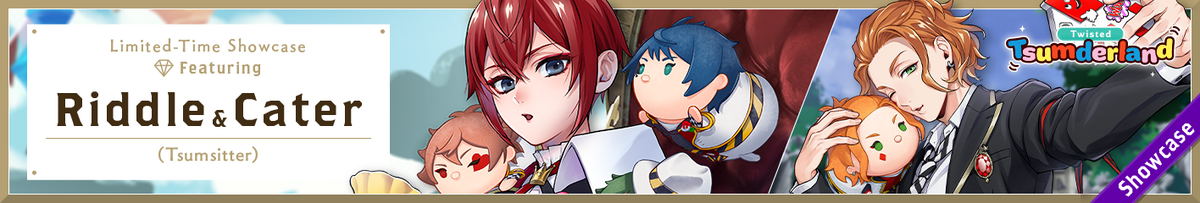 Riddle And Cater Tsumsitter Showcase Twisted Wonderland Wiki Fandom