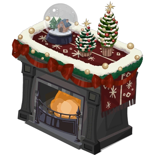 Festive Winter Fireplace | Twisted Wonderland Wiki | Fandom