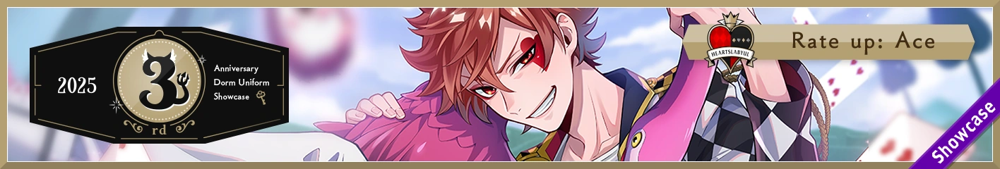 Third Anniversary Dorm Uniform Showcase (Ace) | Twisted Wonderland Wiki | Fandom