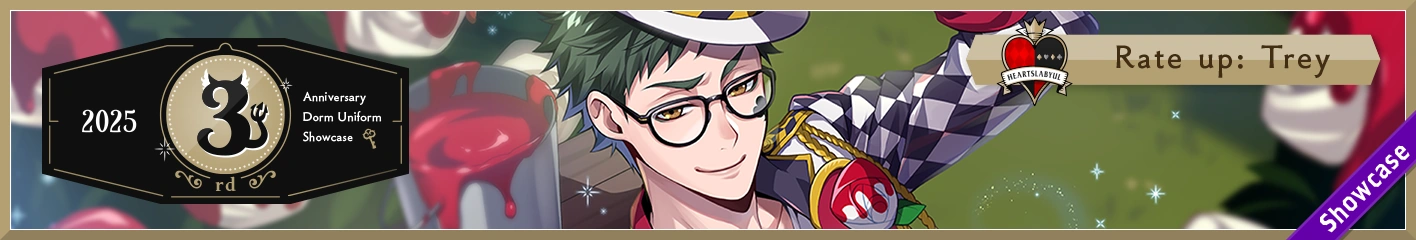 Third Anniversary Dorm Uniform Showcase (Trey) | Twisted Wonderland ...