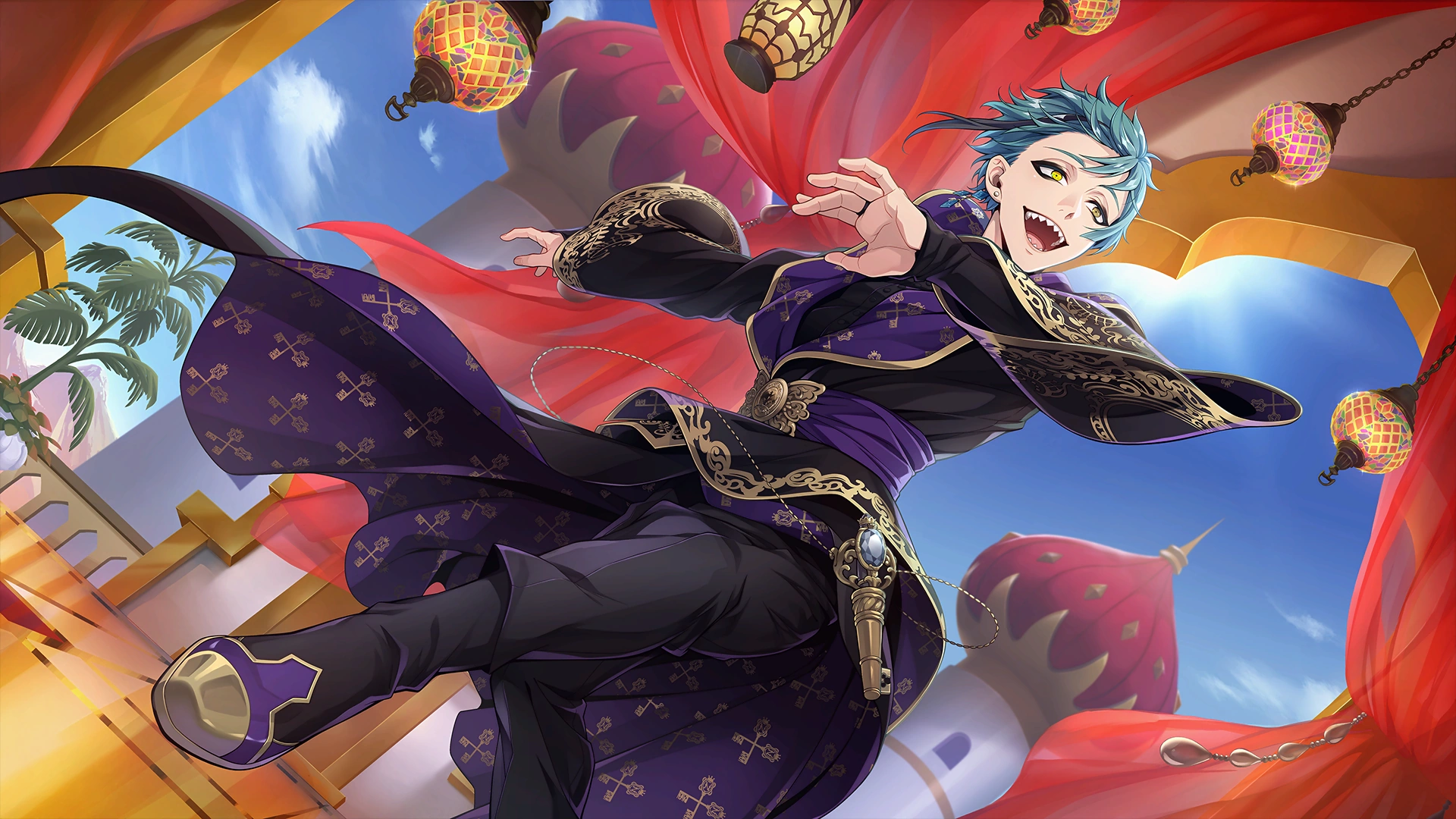 Floyd Ceremonial Robes | Twisted Wonderland Wiki | Fandom