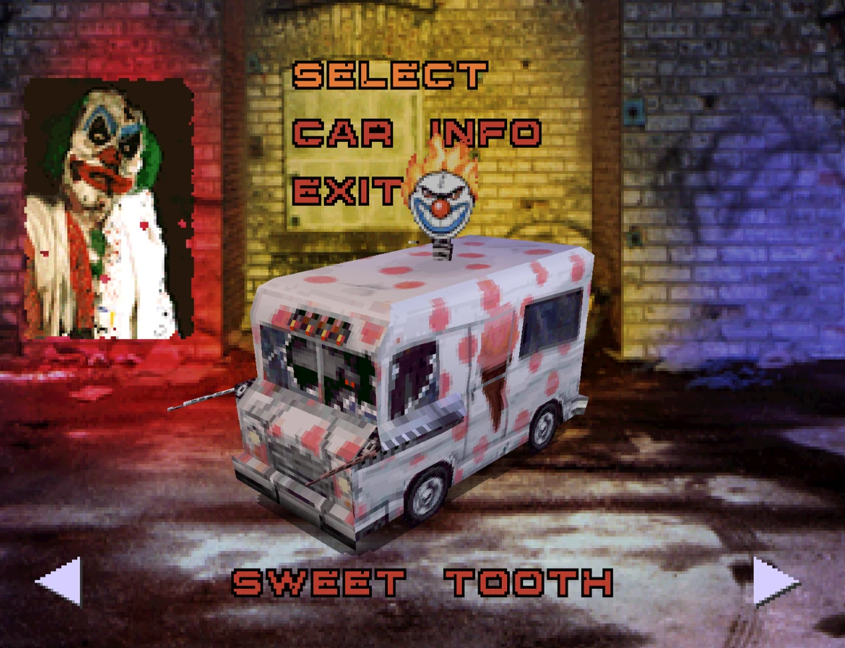 Sweet Tooth (1995) | Twisted Metal Wiki | Fandom