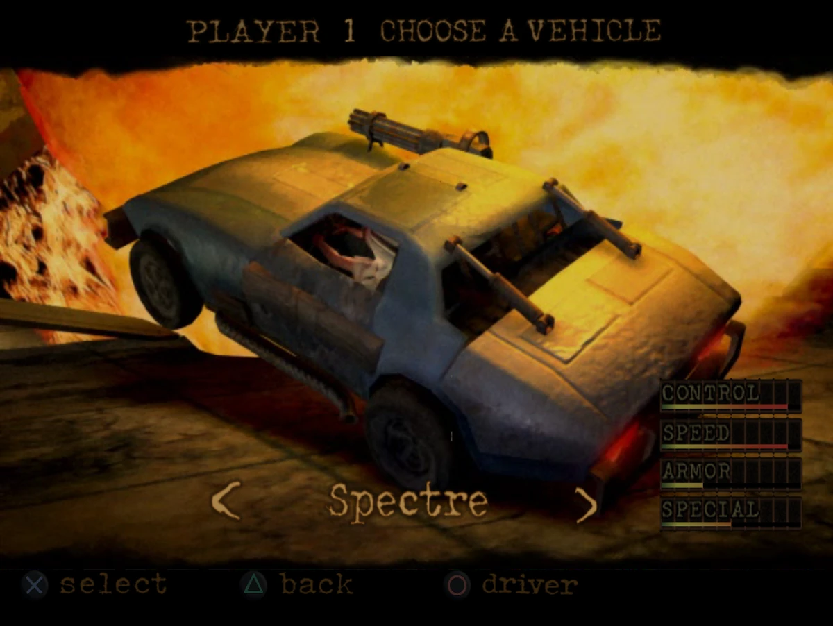 Spectre (Black) | Twisted Metal Wiki | Fandom