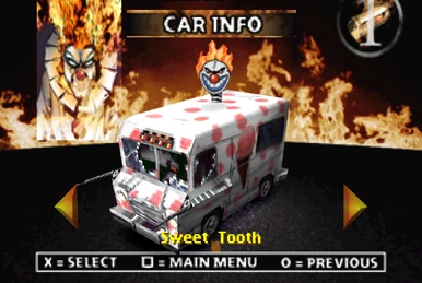 Sweet Tooth Game Sweet Tooth Mask | Twisted Metal Series Games
