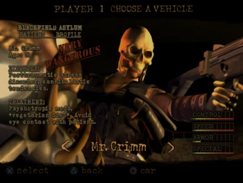 Mr. Grimm | Twisted Metal Wiki | Fandom