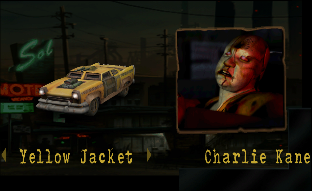 Yellow Jacket Lost Twisted Metal Wiki Fandom