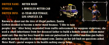 Meter Maid | Twisted Metal Wiki | Fandom