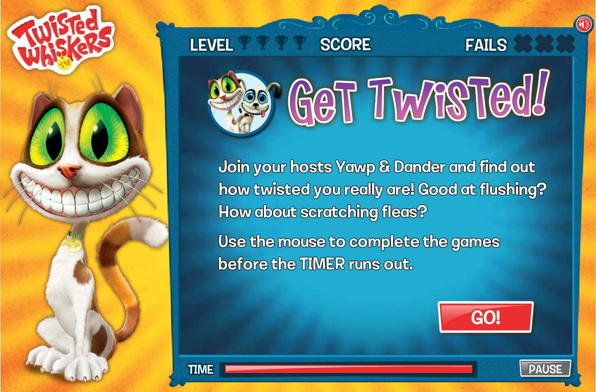 Yawp & Dander’s Twisted Time Wasters | The Twisted Whiskers Show Wiki ...