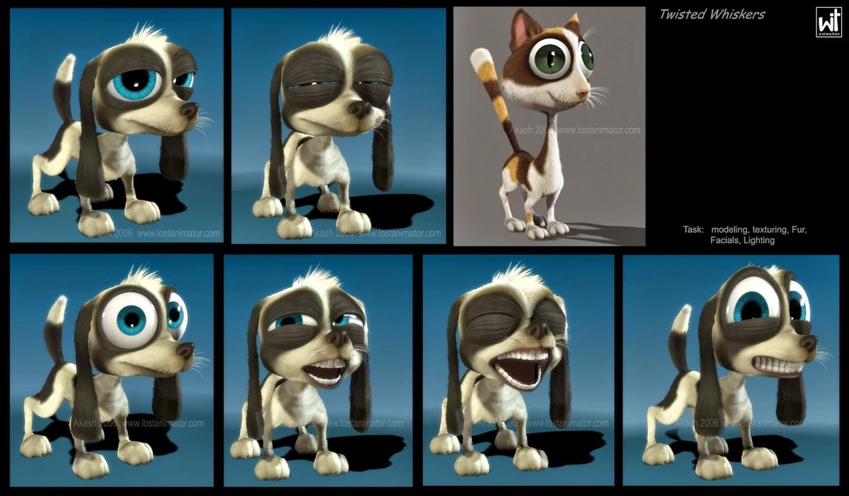 Dander/Gallery | The Twisted Whiskers Show Wiki | Fandom