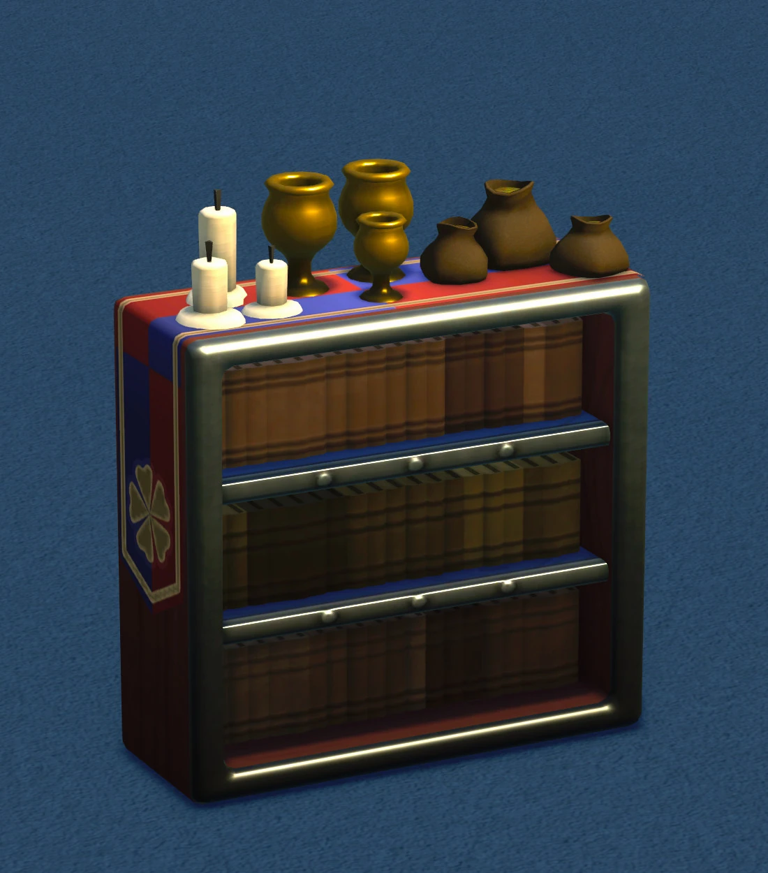 Knight School Bookcase | Two Point Campus Wiki | Fandom