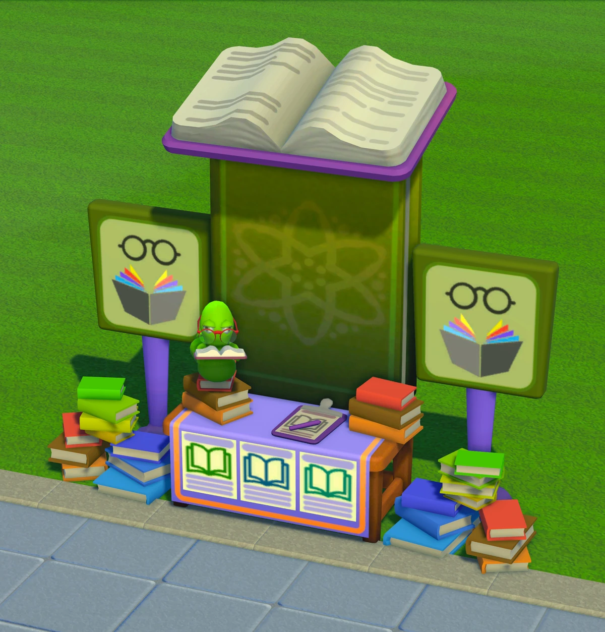 Book Club Stand | Two Point Campus Wiki | Fandom